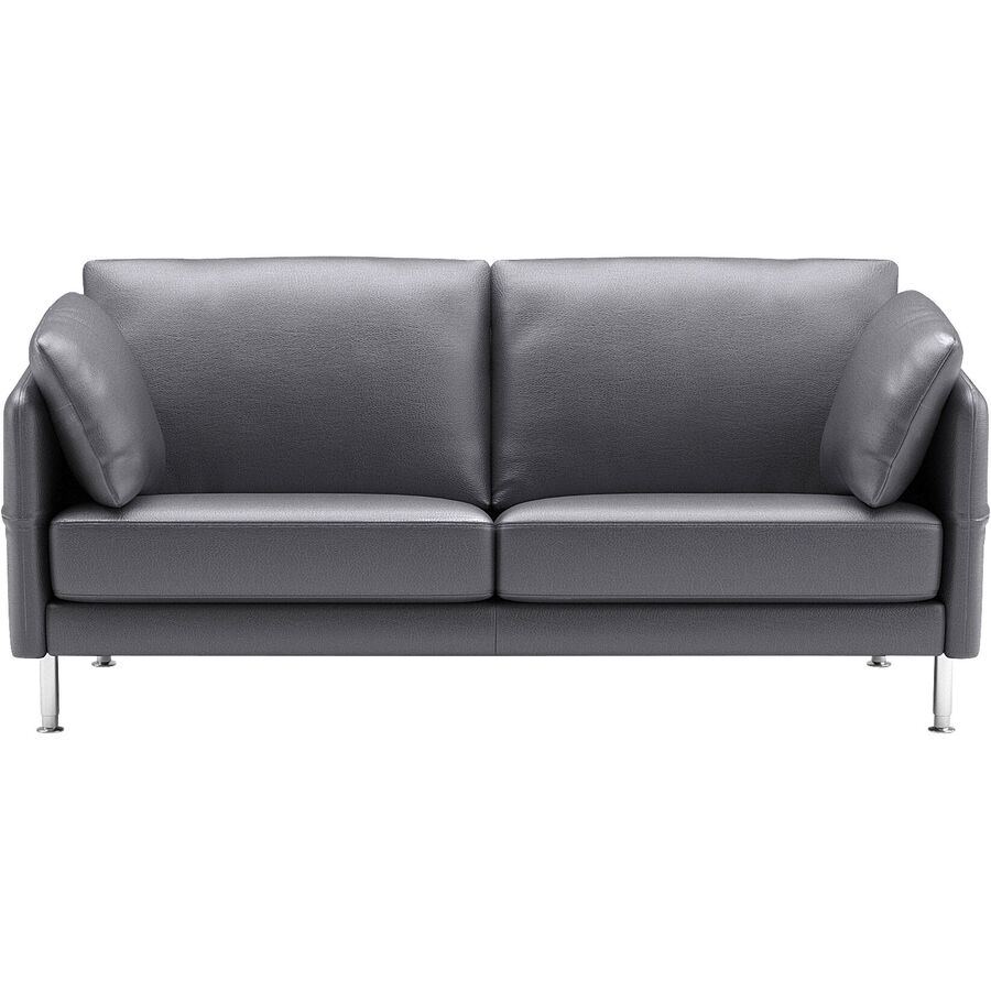 Canapé Cielo cuir Beige L 176 P 85 H 81 cm| LIVIQUE