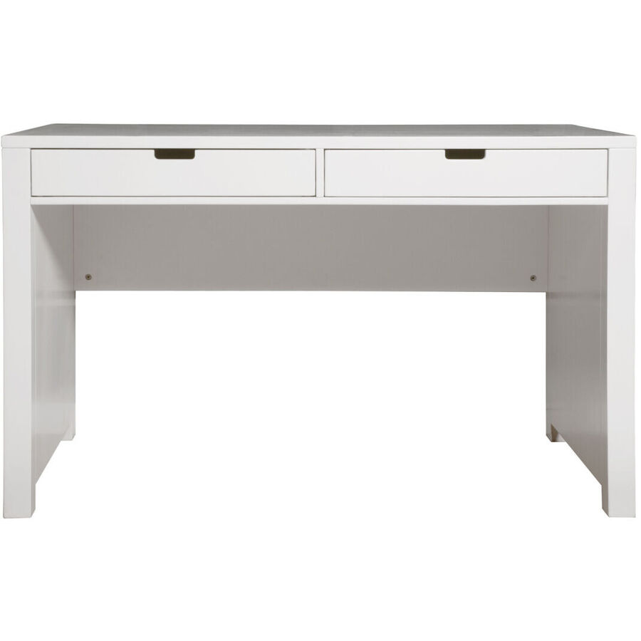 Bureau Maur Mdf Blanc L 125 P 60 H 78 cm| LIVIQUE